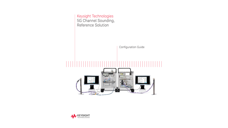 5G Channel Sounding, Reference Solution | Keysight
